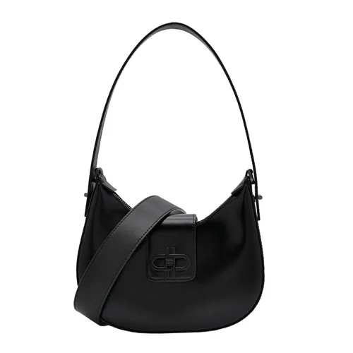 Mua Túi Đeo Vai Nữ Pedro Icon Leather Hobo Bag Black PW2-36610008 Màu ...