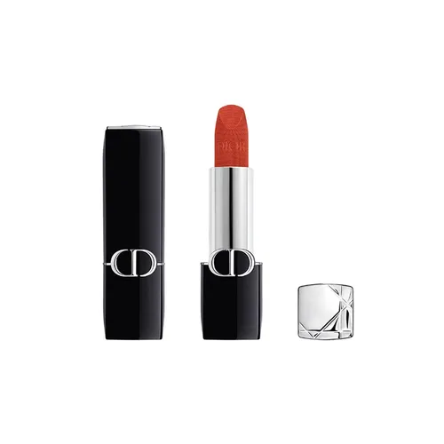 Son Dior 840 Rayonnante Velvet Finish Mini Màu Cam Gạch Đậm | Vua Hàng Hiệu