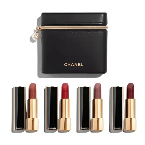 Set Son Lì Chanel Rouge Allure Velvet Les Perles 4 Món (448 - 458 - 459 ...