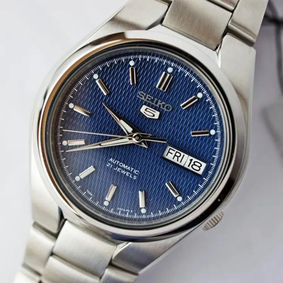 Mua Đồng Hồ Seiko Automatic SNK603K1 Mặt Tròn Nền Xanh, Giá Rẻ