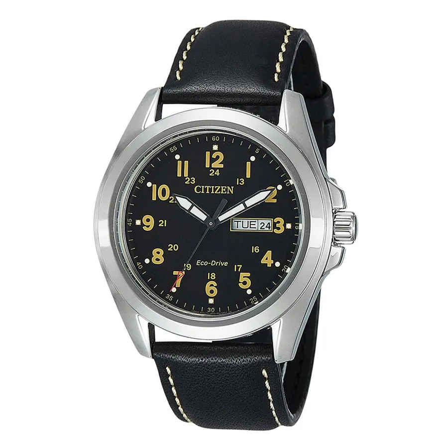 Đồng Hồ Citizen Eco-Drive AW0050-07E Dây Da Cho Nam | Vua Hàng Hiệu