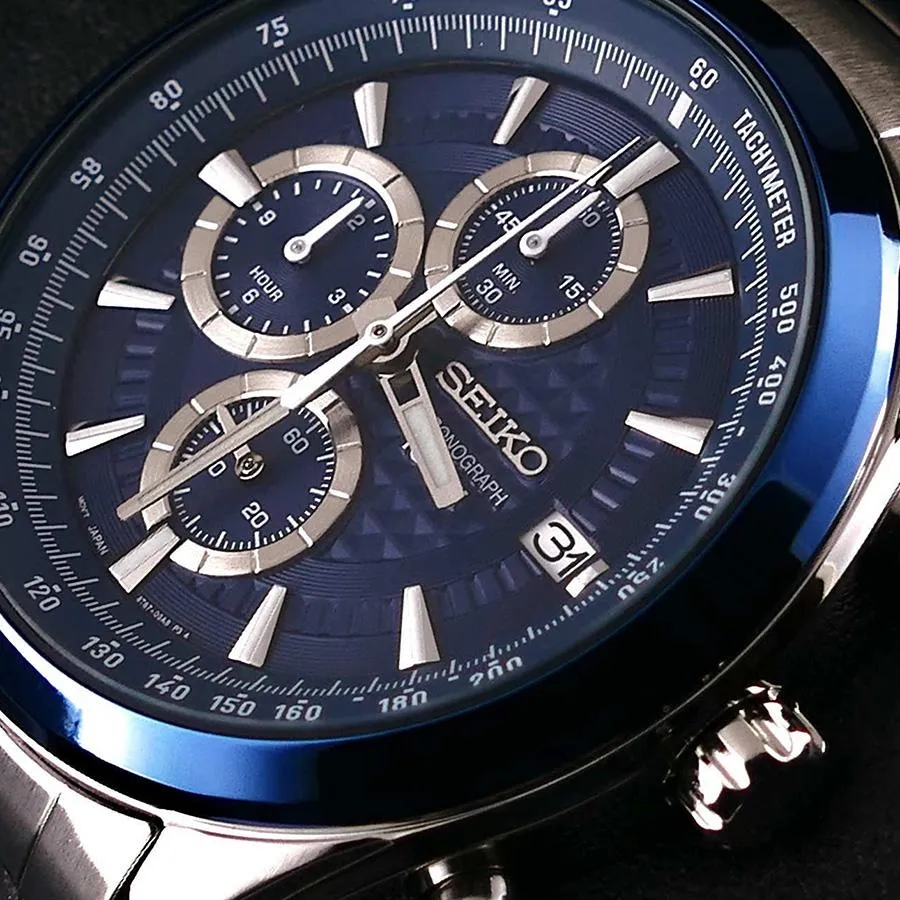 Mua Đồng hồ nam Seiko SSB177P1, Dây Kim Loại, máy quartz, Giá Rẻ