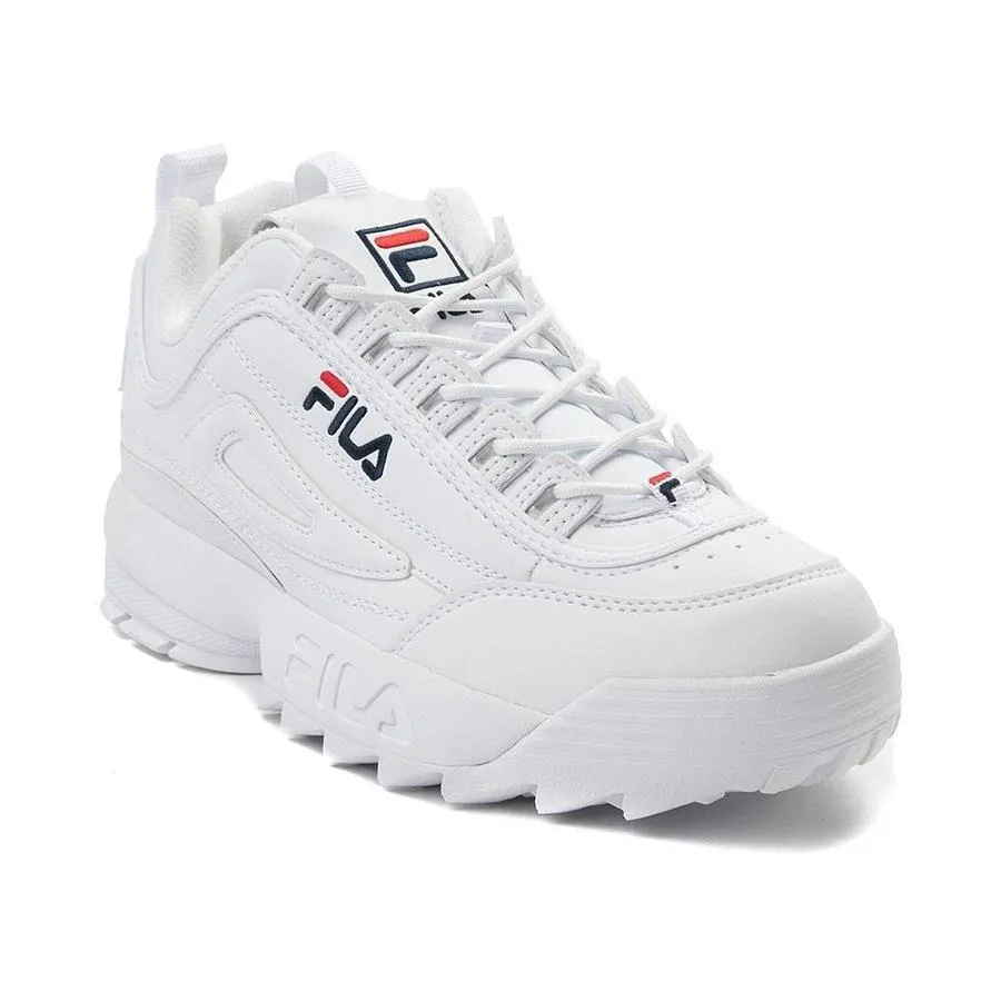 Mua Giày Fila Disruptor 2 All White chính hãng Hàn Quốc, màu trắng, da ...
