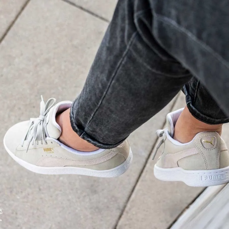 Mua Giày Puma Suede Classic Blue Flower 365347-09 Màu Trắng Xám - Puma ...