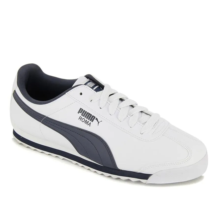 Mua Giày Thể Thao Puma Roma Basic Màu Trắng-Navy Size 42 - Puma - Mua ...