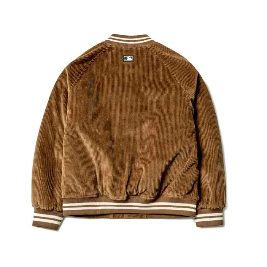 Mua Áo Bomber MLB Basic Padded Corduroy Baseball Jumper Boston Red Sox ...
