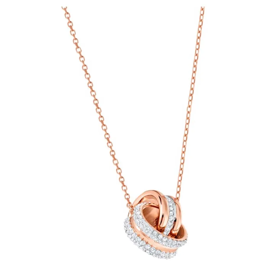Mua Dây Chuyền Swarovski Further Pendantsmall, White, Rose Gold-Tone ...