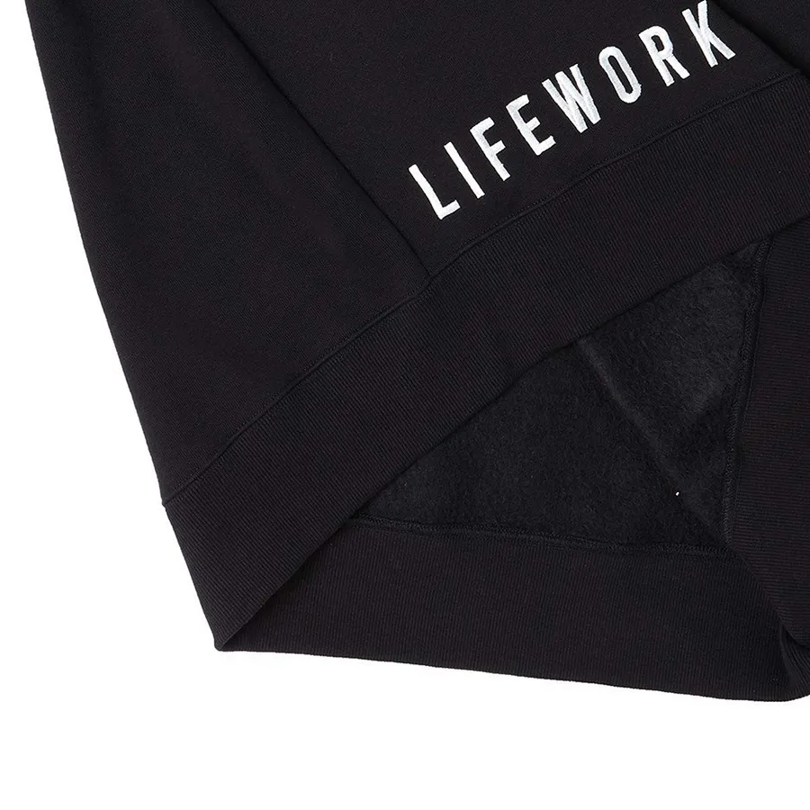 Mua Áo Nỉ Sweater LifeWork Ski Figure Radog Sweatshirt Black Màu Đen ...