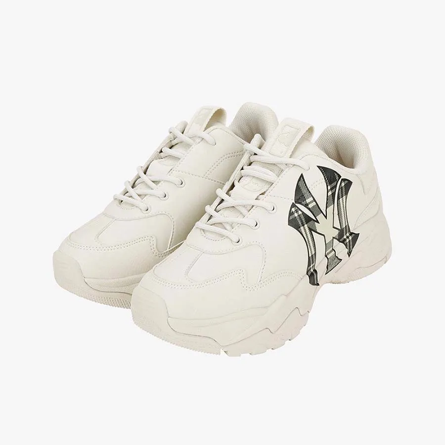 Giày MLB Bigball Chunky Check Caro 32SHCC011-50I Màu Trắng Size 280 ...