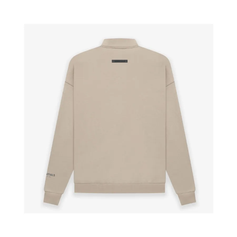 Mua Áo Sweater Fear Of God Essentials Pullover Mockneck String Màu Nâu Nhạt - Fear Of God - FOG ...