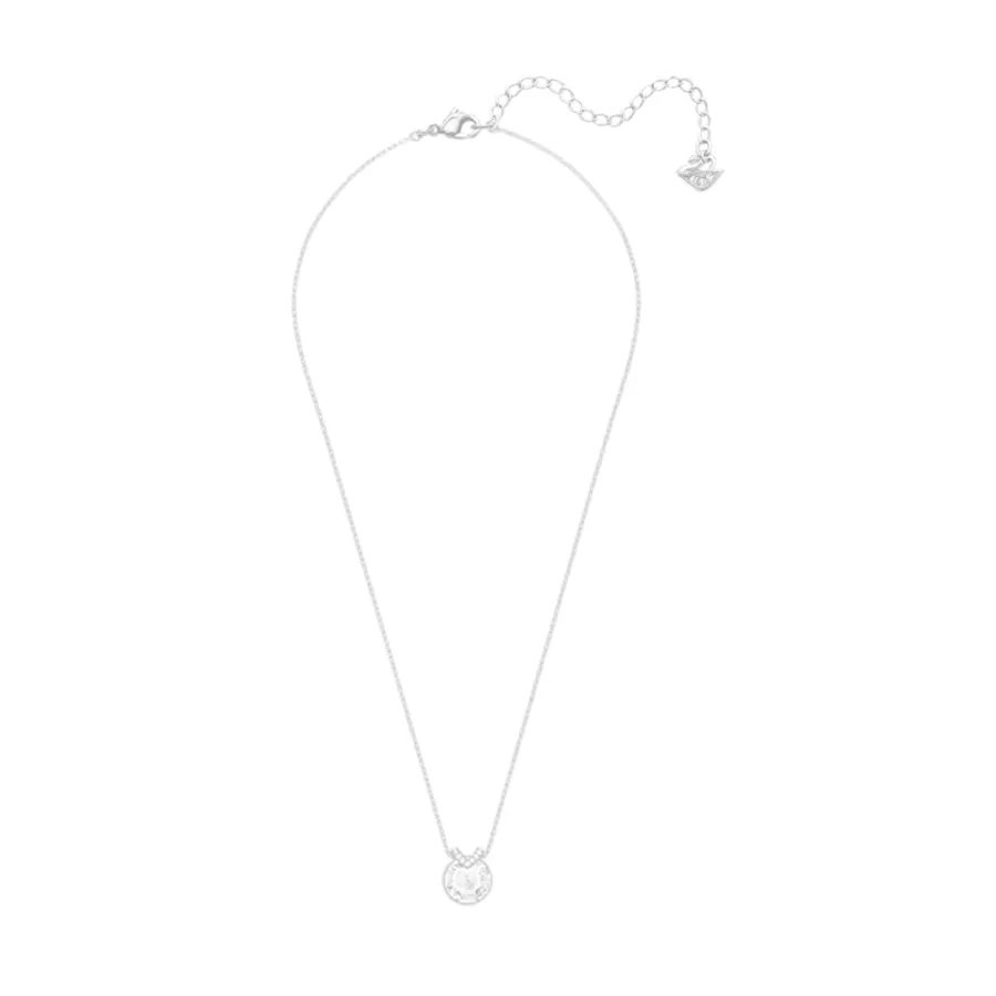 Mua Set Dây Chuyền, Khuyên Tai Swarovski Bella V Pierced Earrings White ...