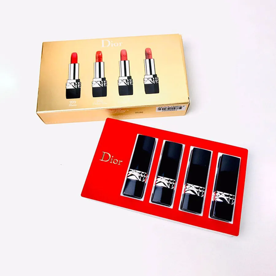 Mua Set Son Dior Mini Rouge Lipstick 4 Màu chính hãng, Bộ sản phẩm cao ...