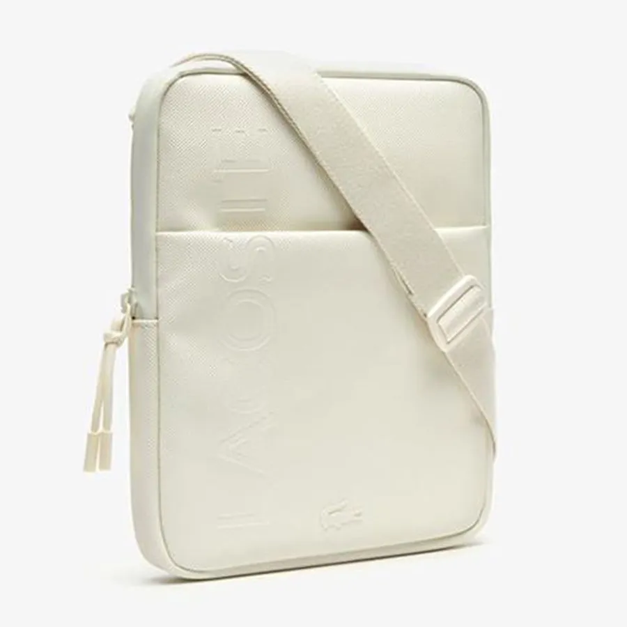 Túi Đeo Chéo Lacoste S Flat Crossover Bag Shoulder Bag Màu Trắng | Vua ...