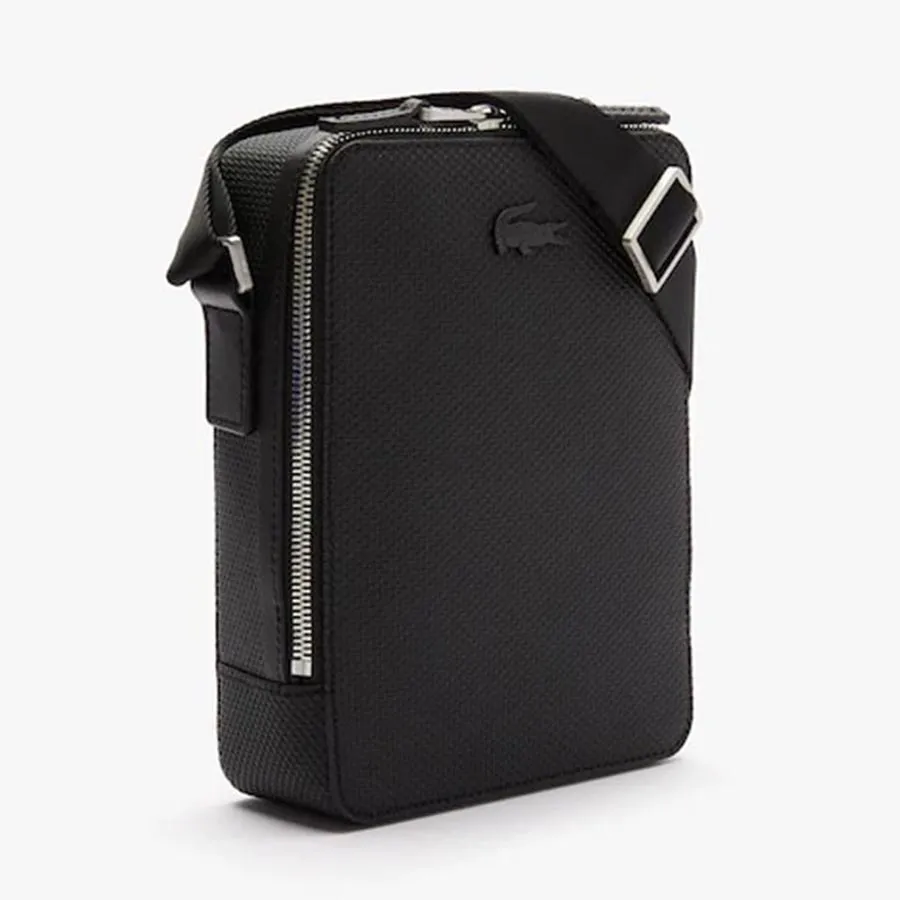 Mua Túi Lacoste Men's Chantaco Matte Stitched Leather Vertical Camera ...