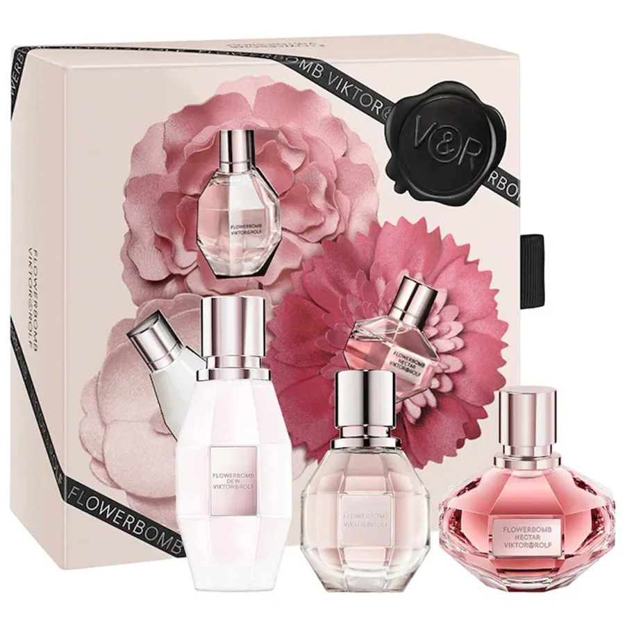 Set Nước Hoa Viktor&Rolf Flowerbomb Mini Perfume Trio Set 3 Chai Mini x ...