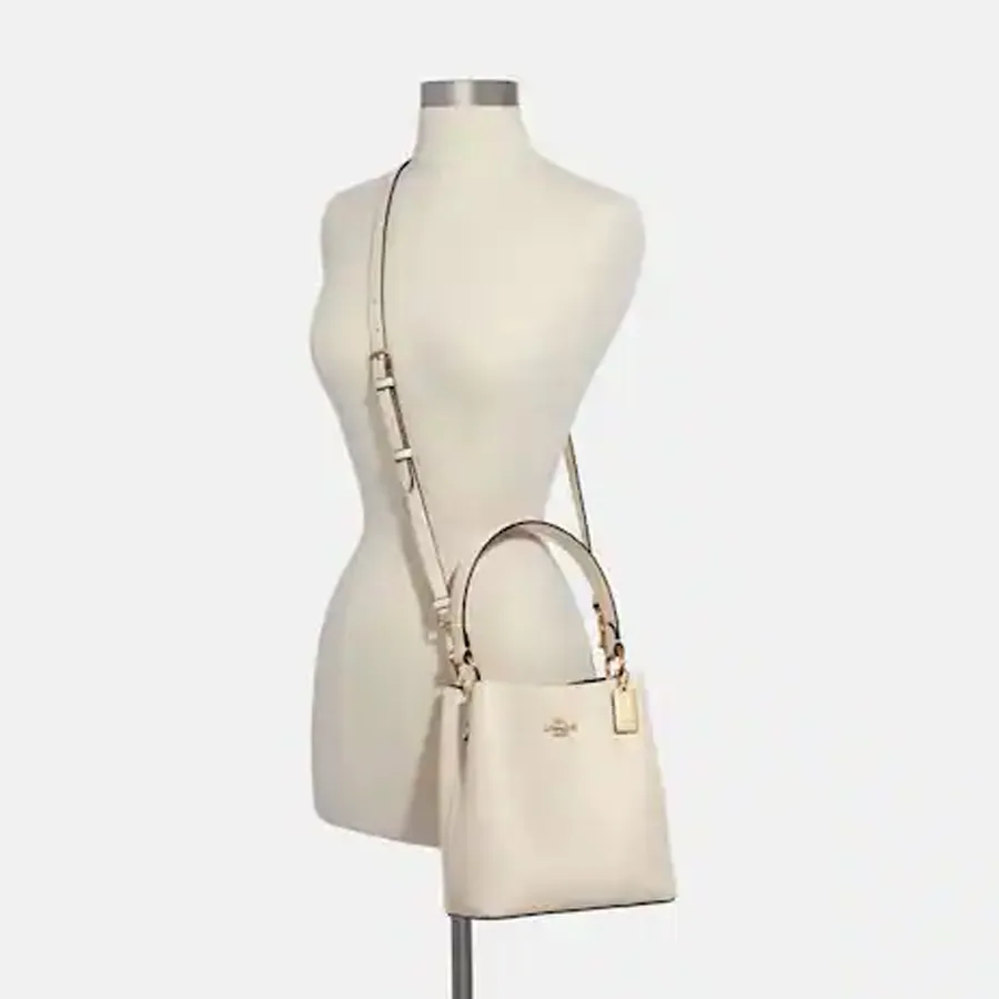 Mua Túi Xách Coach Small Town Bucket Bag 1011 Màu Trắng - Coach - Mua ...