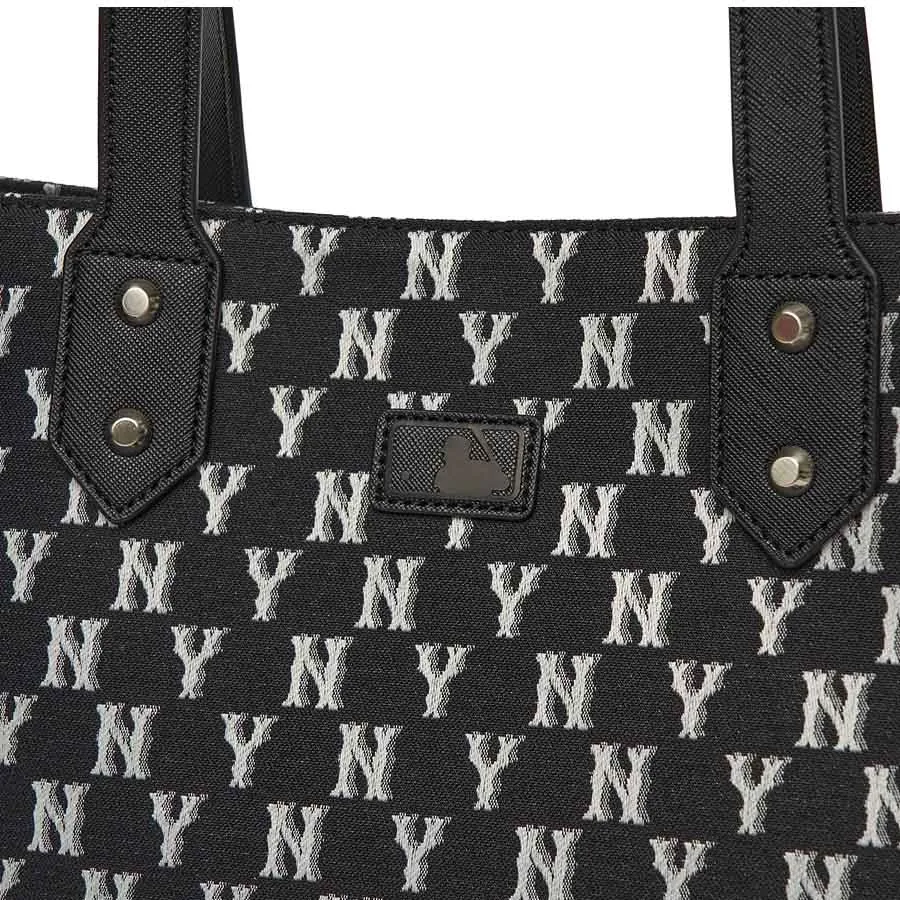 Mua Túi Xách MLB Monogram Shopper Bag New York Yankees 3AORL031N-50BKS ...