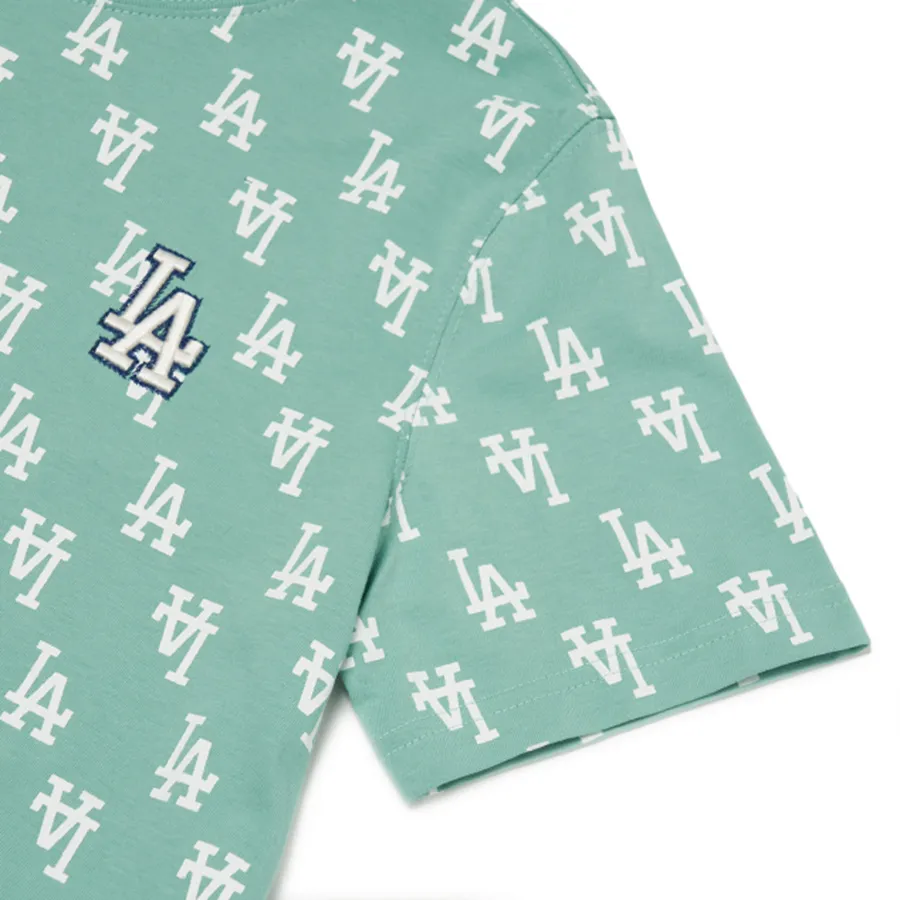Mua Váy MLB Monogram One Piece LA Dodgers 3FOPM0123-07MTL Màu Xanh Mint ...