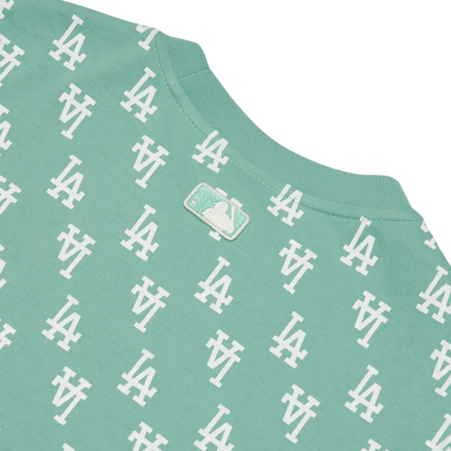 Mua Váy MLB Monogram One Piece LA Dodgers 3FOPM0123-07MTL Màu Xanh Mint ...