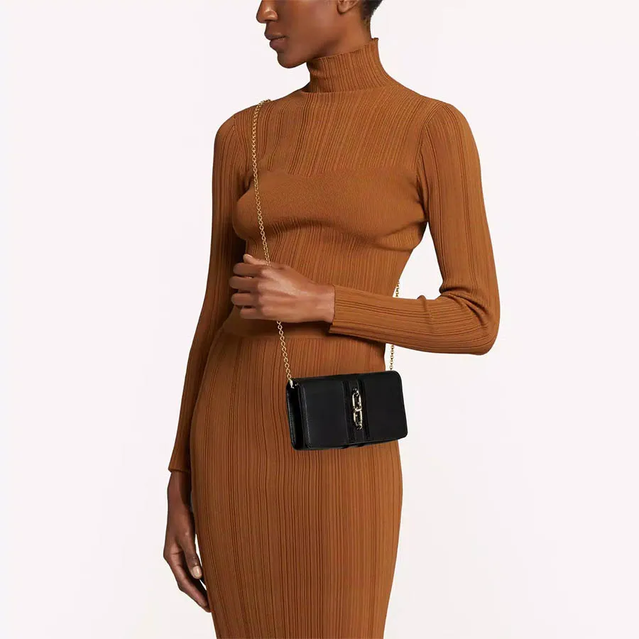 Mua Túi Xách Furla Sirena Chain Wallet L Black Màu Đen - Furla - Mua ...