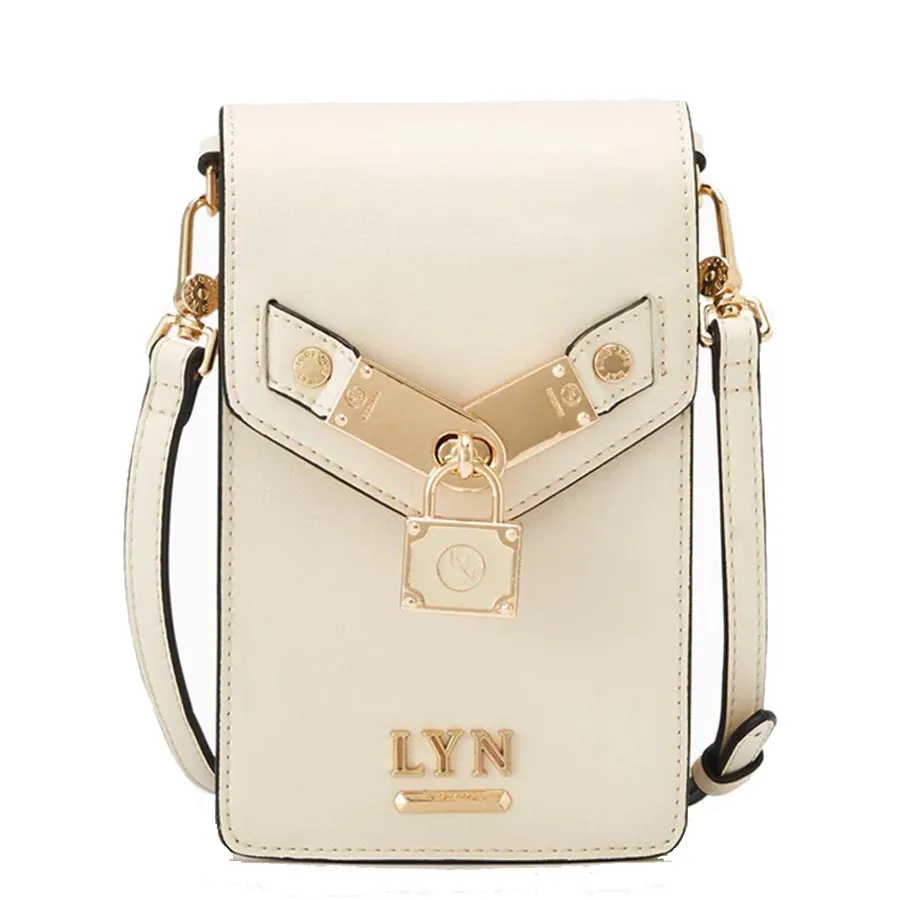 Túi Hộp Lyn Lockie Mini Crossbody Bags LL21FBF105 Màu Trắng | Vua Hàng Hiệu