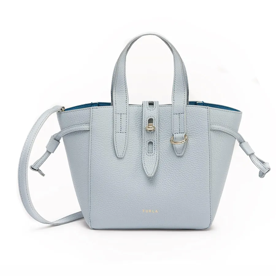Túi Tote Furla Net Mini Artemisia Màu Baby Blue | Vua Hàng Hiệu