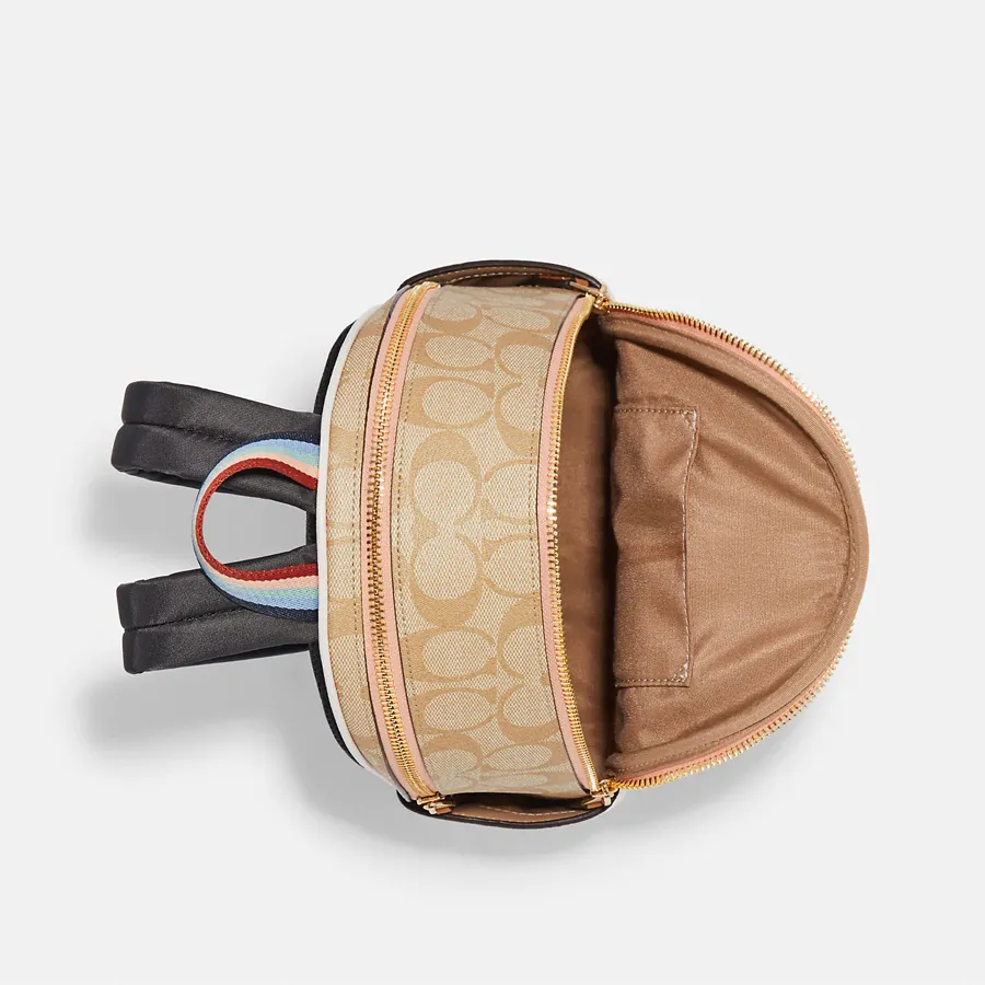 Mua Balo Coach Mini Court Backpack In Signature Canvas With Pear Màu ...