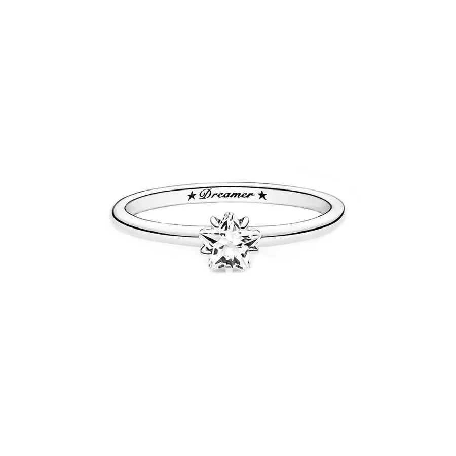 Nhẫn Pandora Celestial Sparkling Star Solitaire Ring 190026C01 Màu Bạc ...