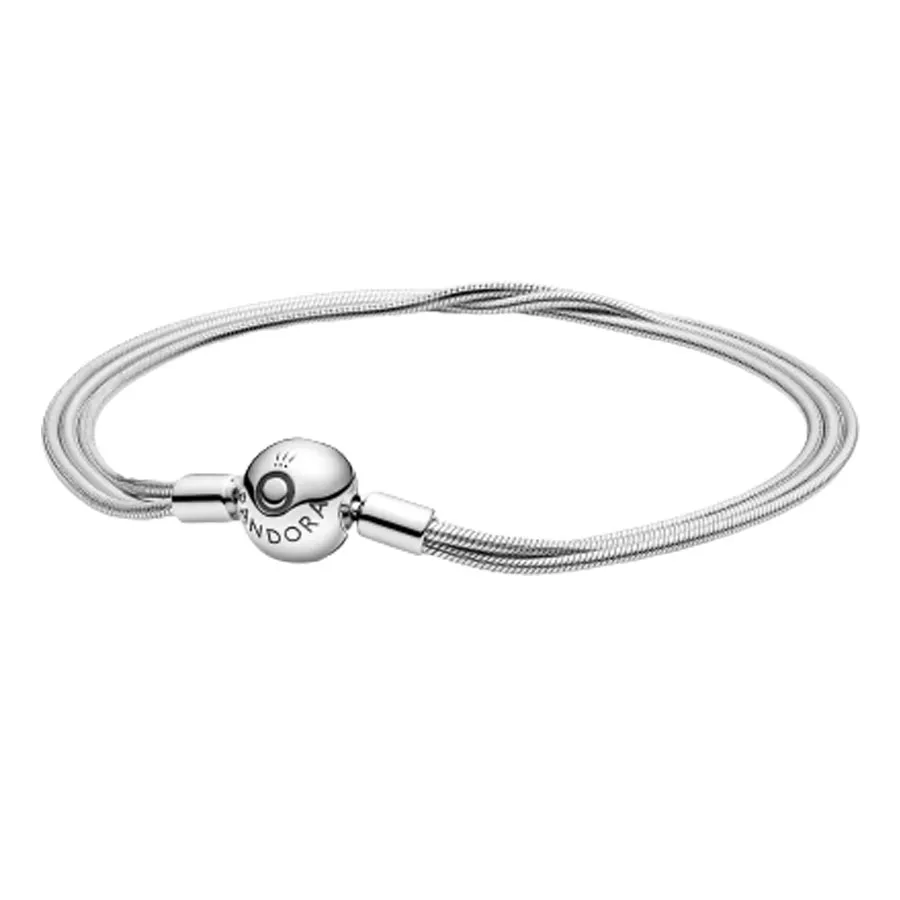 Vòng Đeo Tay Pandora Moments Multi Snake Chain Bracelet 599338C00 Màu ...