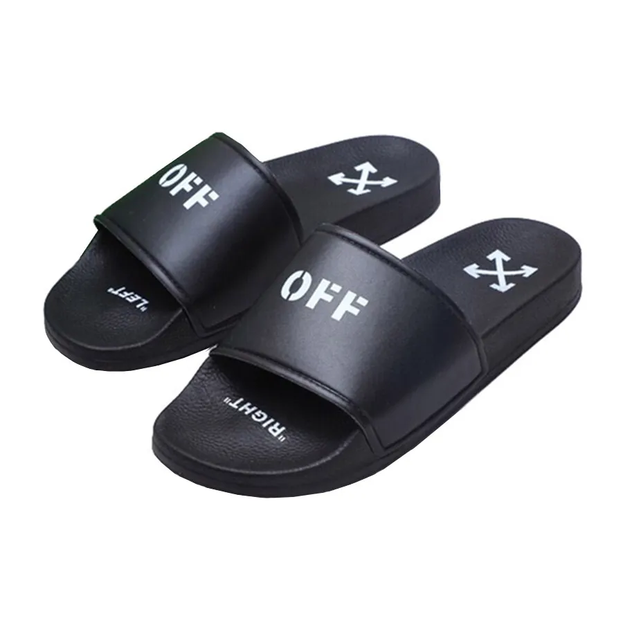 Dép Quai Ngang Off-White Off Stamp Slides Màu Đen Size 41 | Vua Hàng Hiệu