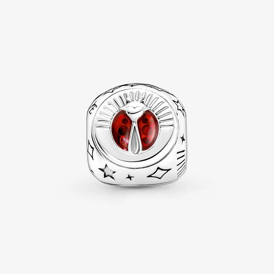 Mua Hạt Vòng Charm Pandora Clover Horseshoe & Ladybird Three-Sided ...