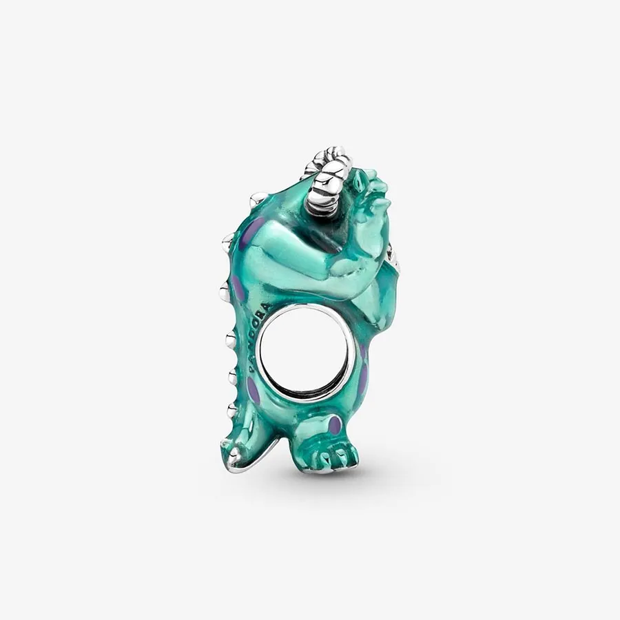 Mua Hạt Vòng Charm Pandora Disney Pixar Sulley Charm 792031C01 Màu Xanh ...