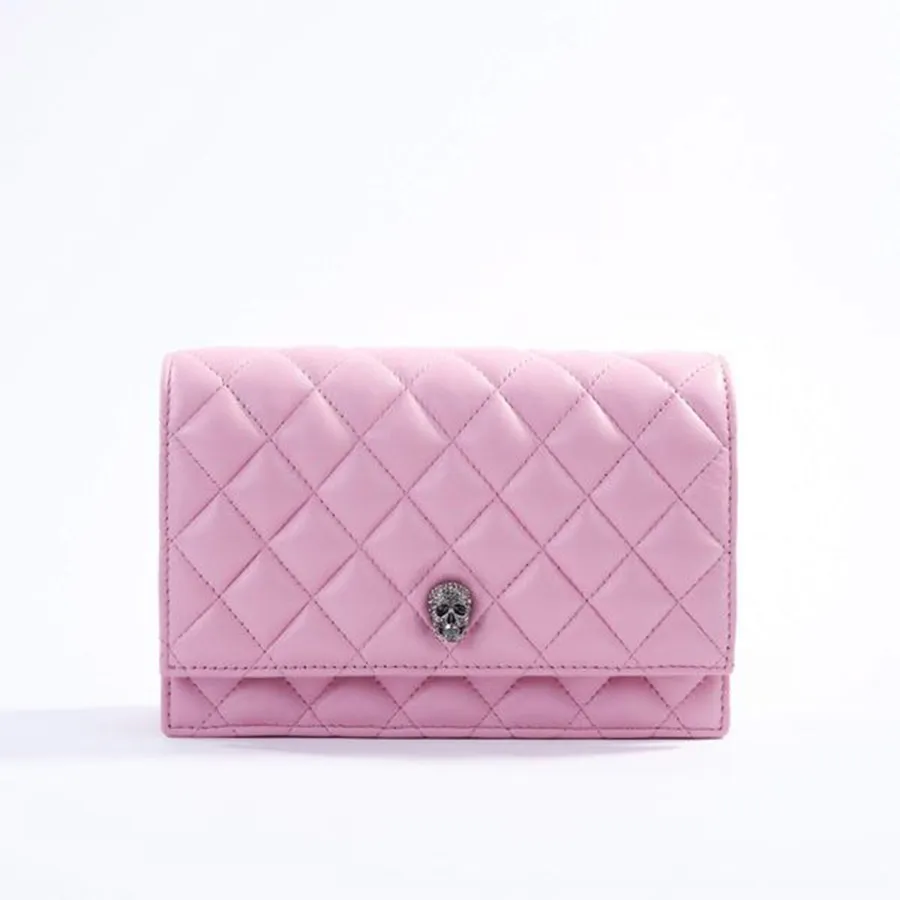 Mua Túi Đeo Chéo Alexander Mcqueen Women's Pave Skull Pink Evening Bag ...