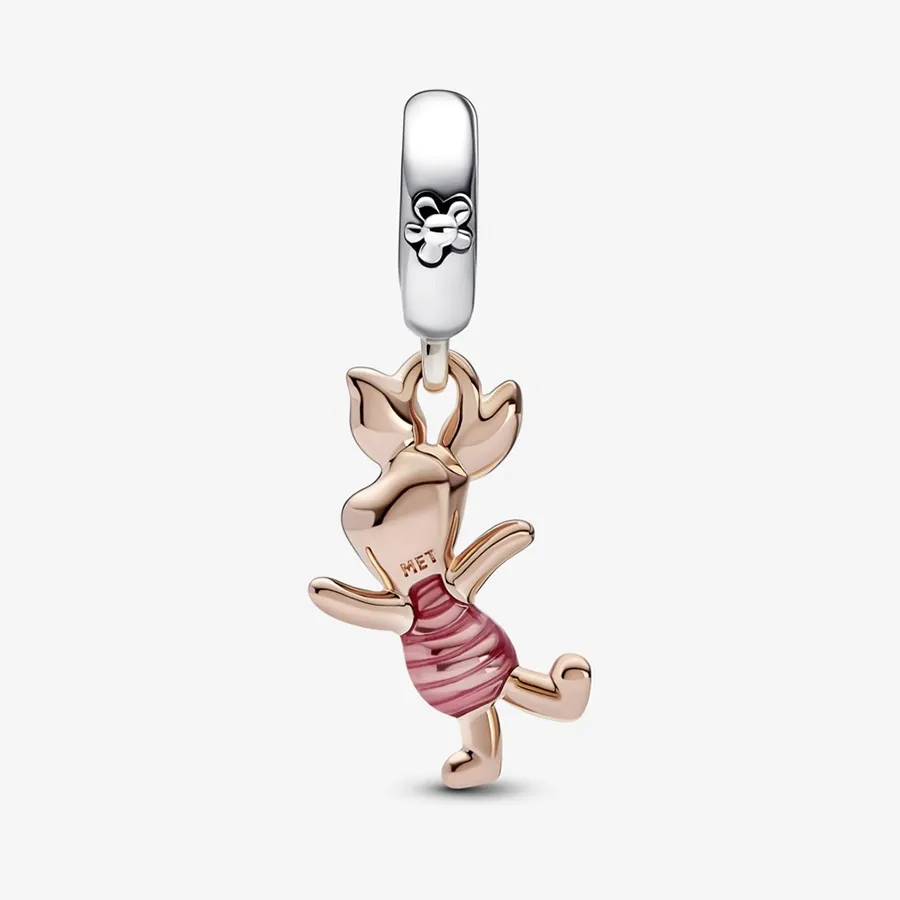 Mua Hạt Vòng Charm Pandora Disney Winnie the Pooh Piglet Dangle Charm 782208C01 Phối Màu ...