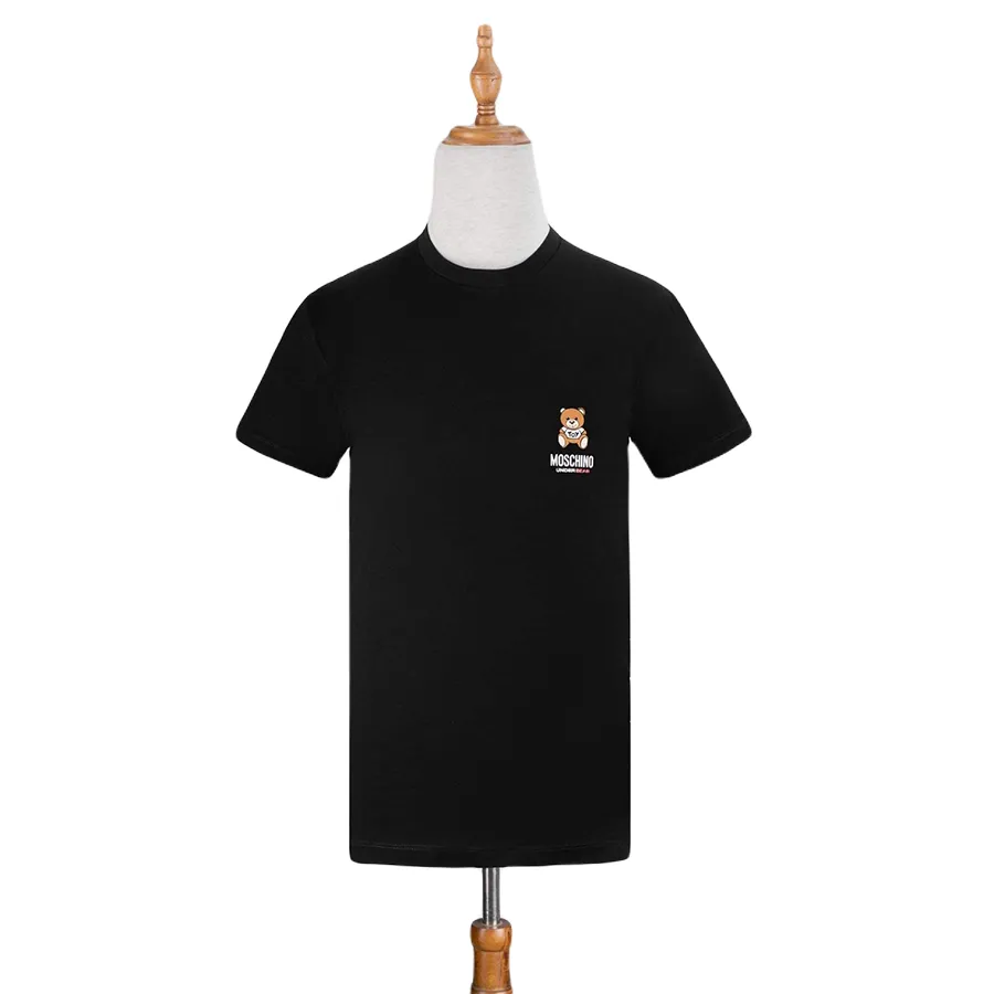 Áo Phông Moschino 2111A192481210555 Màu Đen Size M | Vua Hàng Hiệu