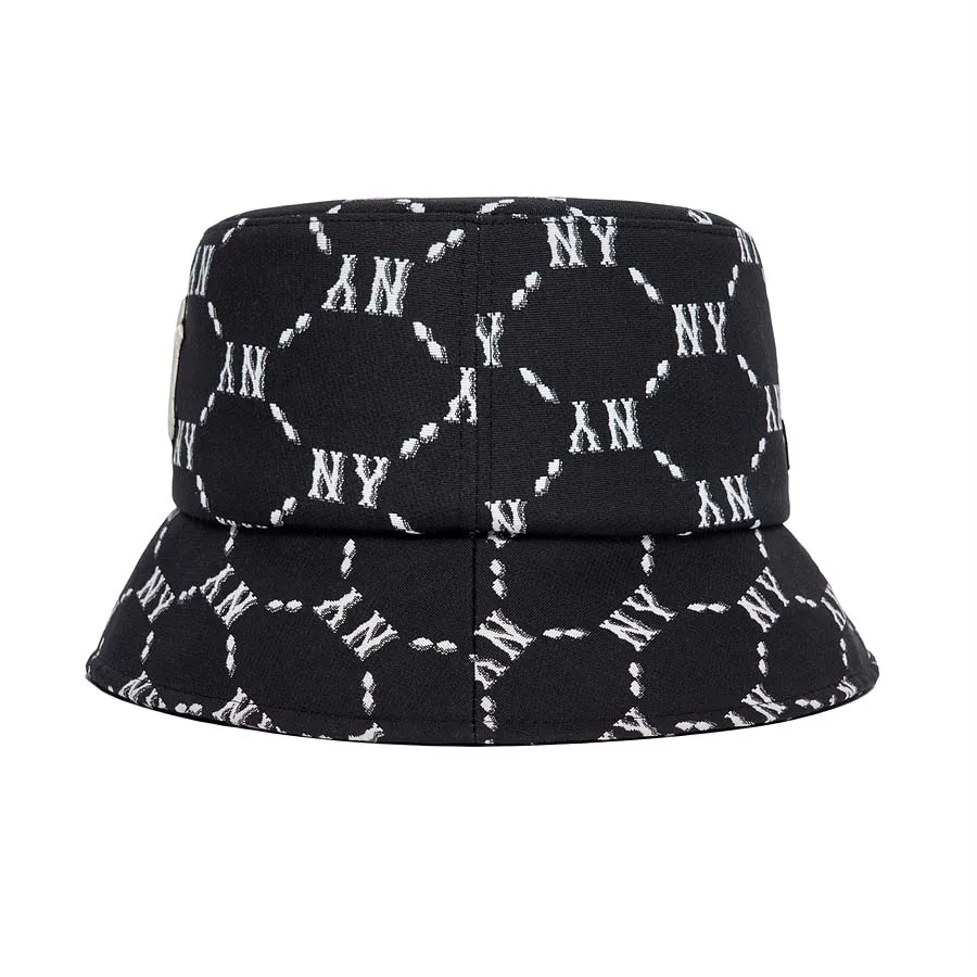 Mua Mũ MLB Monogram Bucket Hat New York Yankees 3AHTM032N-50BKS Màu Đen ...