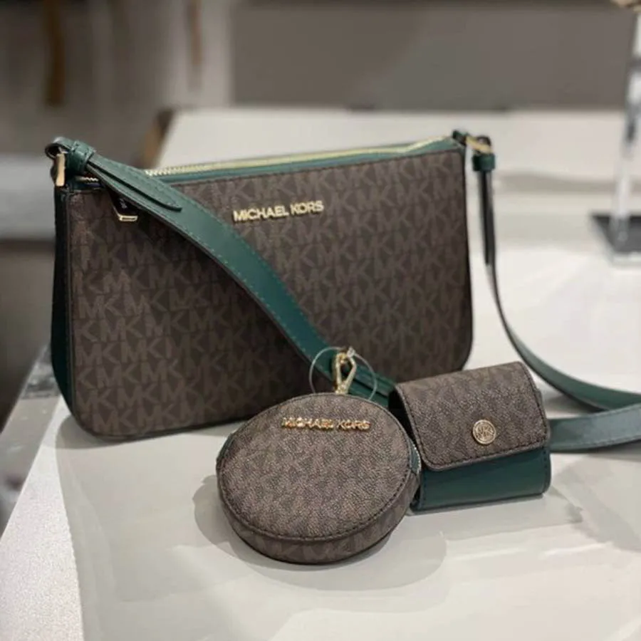 Mua Set Túi Xách Michael Kors MK 35S1GTVC3B Jet Set Travel Small Logo ...