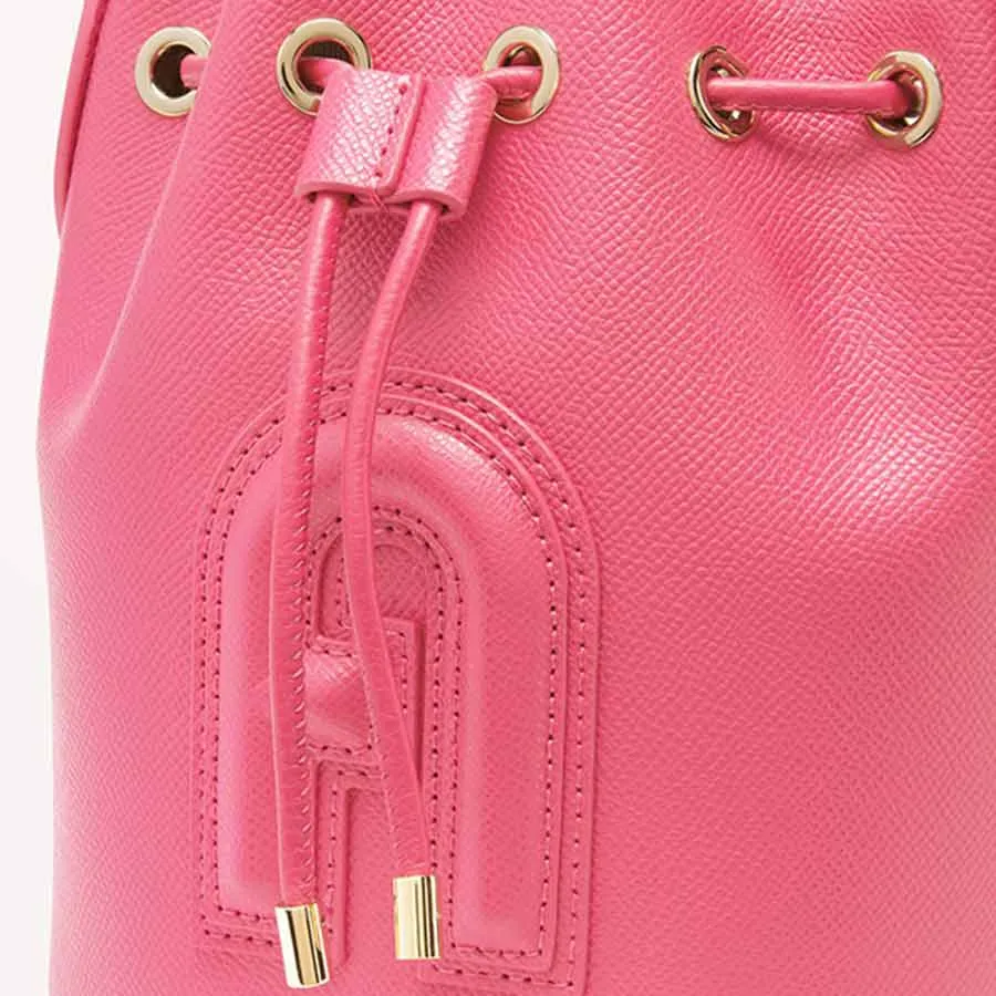 Mua Túi Đeo Chéo Furla Bucket Bag Mini Shock G Pink Clio Màu Hồng ...