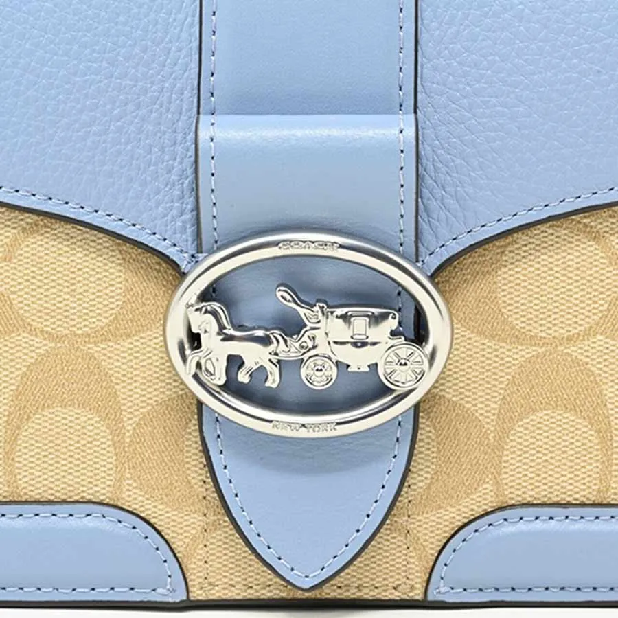 Mua Túi Đeo Vai Coach Georgie Shoulder Bag In Signature Canvas C4067 ...