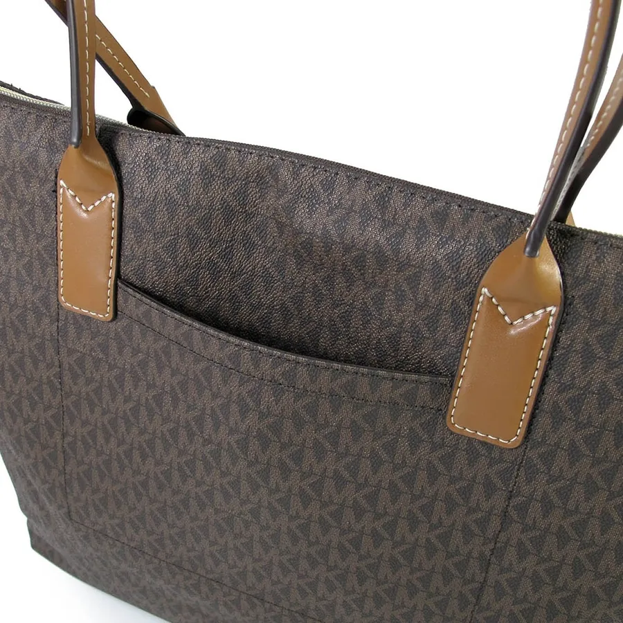 Mua Túi Tote Michael Kors MK Travel Gold Logo Water-Repellent Color ...