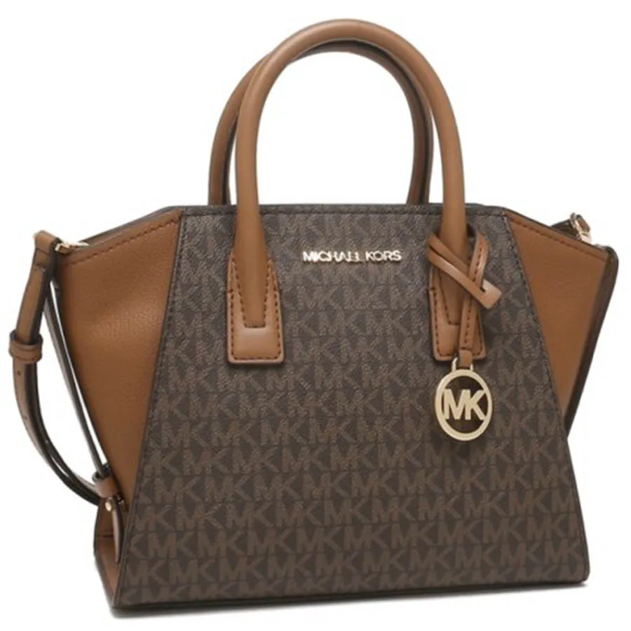 Mua Túi Xách Michael Kors MK Avril Brown Signature 35F1G4VM2B Màu Nâu ...