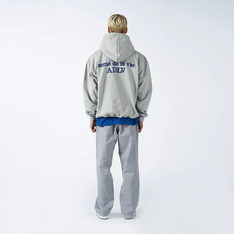 Mua Áo Hoodie Acmé De La Vie ADLV Basic Logo Tuft Embroidery Màu Ghi ...