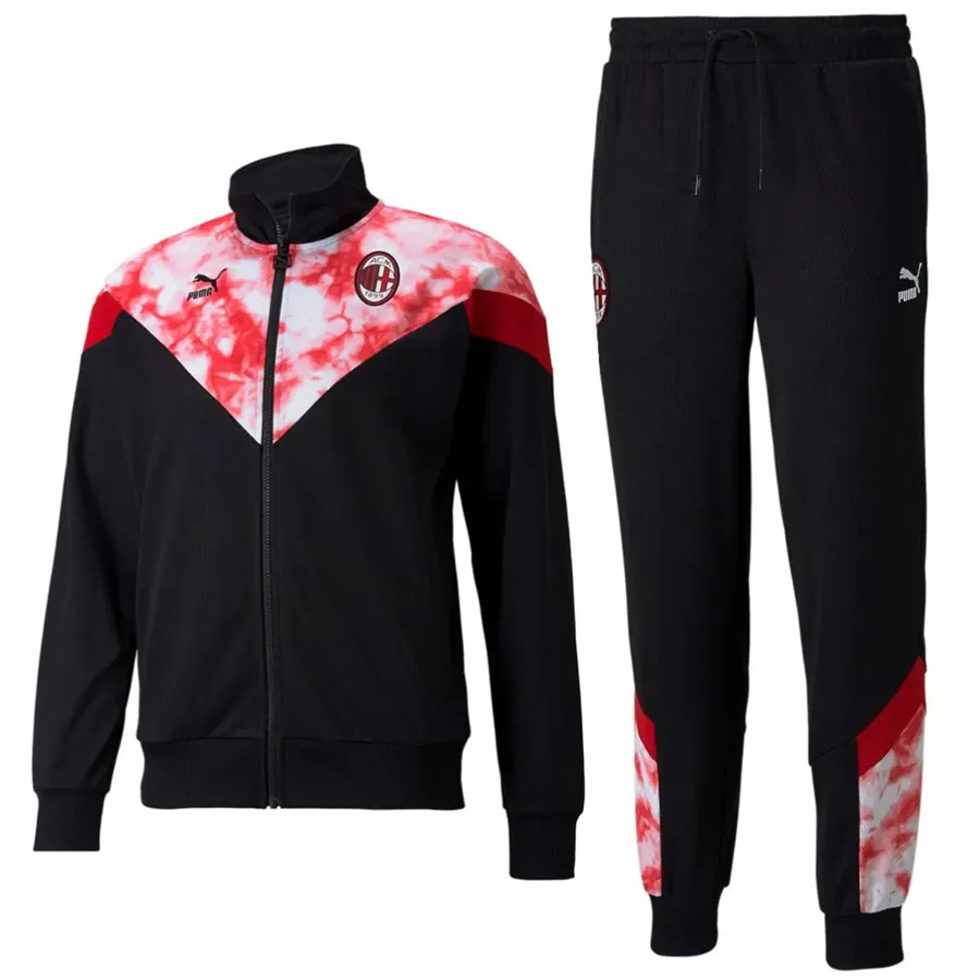 Bộ Thể Thao Puma Ac Milan Iconic Fans Presentation Soccer Tracksuit ...