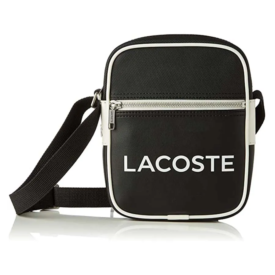 Túi Đeo Chéo Lacoste Sport NH3464UT Men's Shoulder Bag Màu Đen | Vua ...