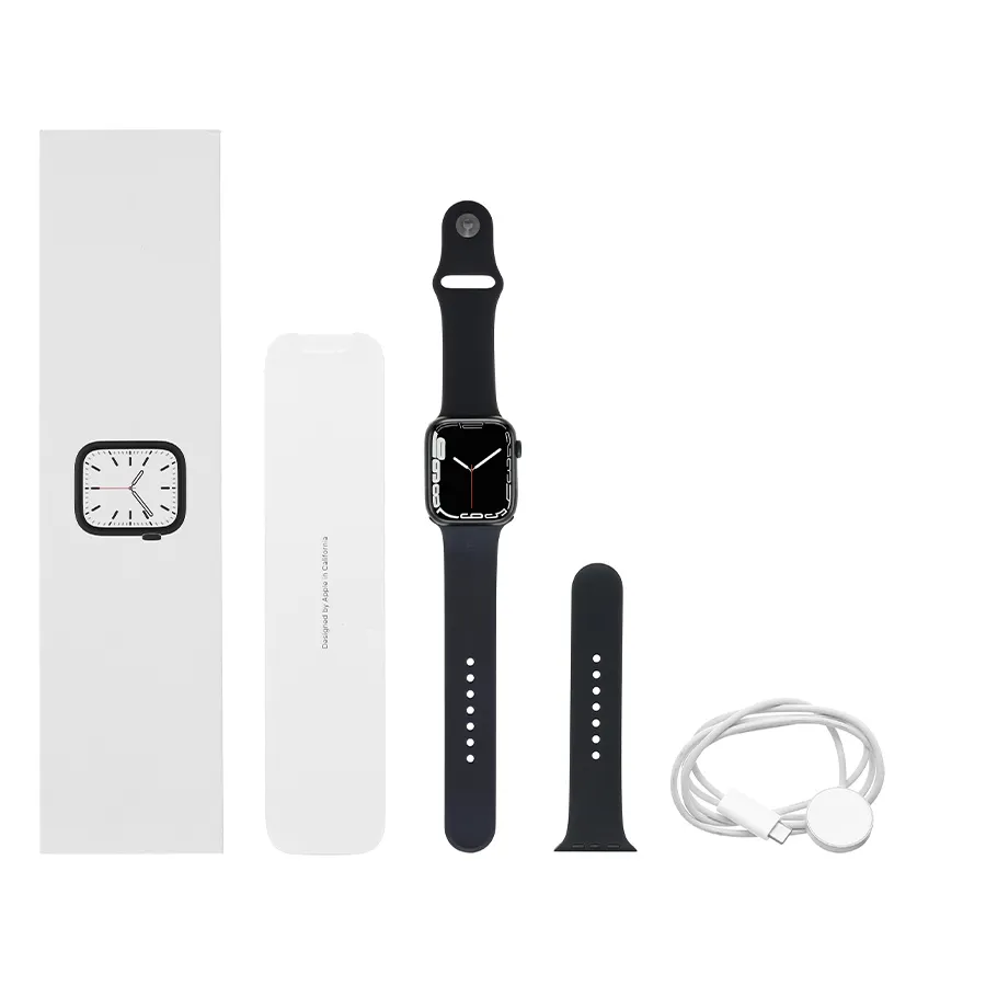 Mua Đồng Hồ Thông Minh Apple Watch Series 7 GPS 41mm Màu Đen - Apple - Mua tại Vua Hàng Hiệu h064335