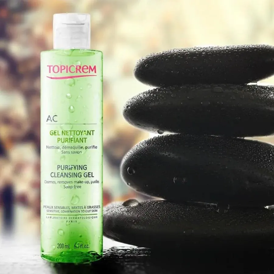 Mua Gel Rửa Mặt Cho Da Nhờn Mụn Topicrem AC Purifying Cleansing Gel ...