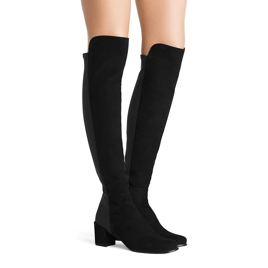 Mua Giày Boot Nữ Stuart Weitzman City Block Boot S0738 Màu Đen - Stuart ...