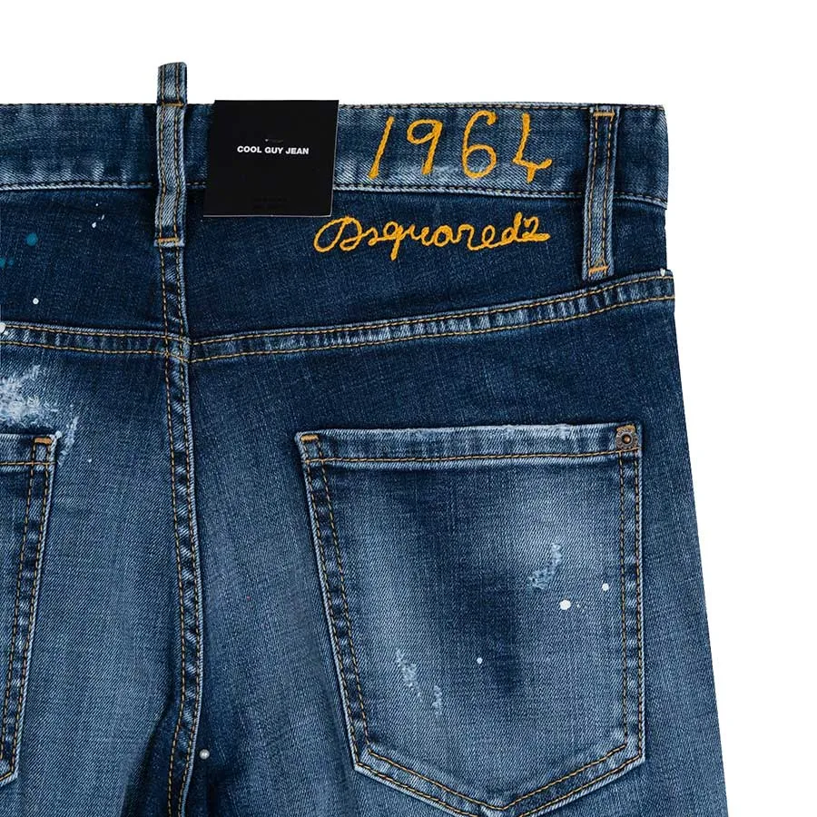 Mua Quần Jeans Dsquared2 Logo 1964 Cool Guy S71LB1113 S30664 470 Màu ...