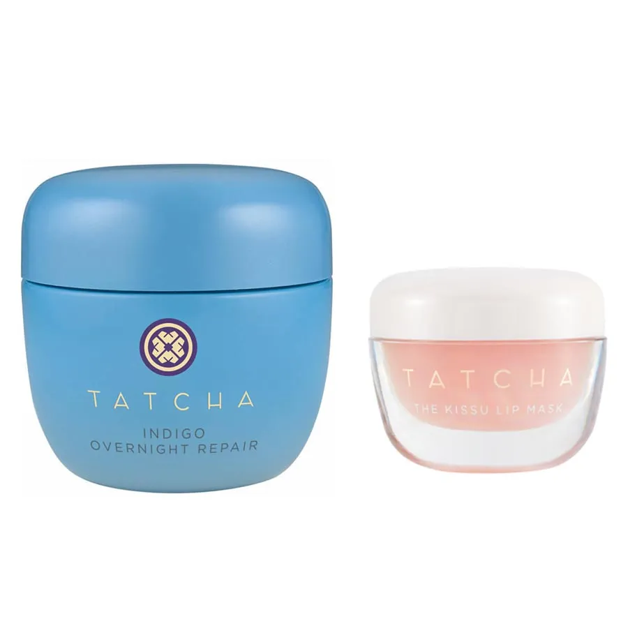 Set Dưỡng Da Và Dưỡng Môi Tatcha Overnight Recovery Duo 2 Món | Vua Hàng Hiệu