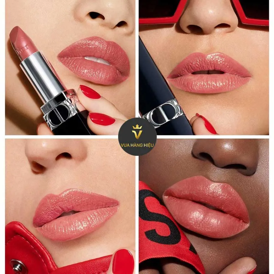 Mua Son Dior Metallic 525 Chérie Màu Hồng Đào chính hãng, Son lì cao ...